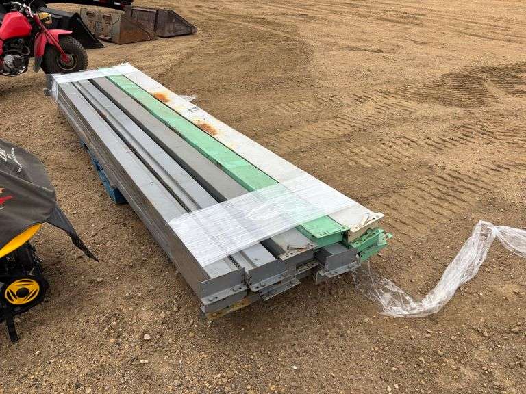 (16) Pallet Racking Cross Members - 12ft - Lee Real Estate & Auction ...