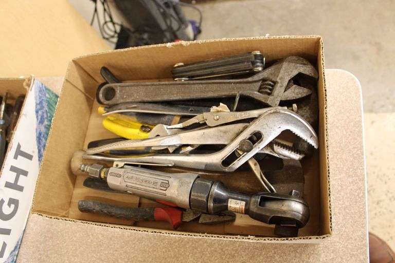 Hammers, channel locks, air ratchet & misc. - Lee Real Estate & Auction ...
