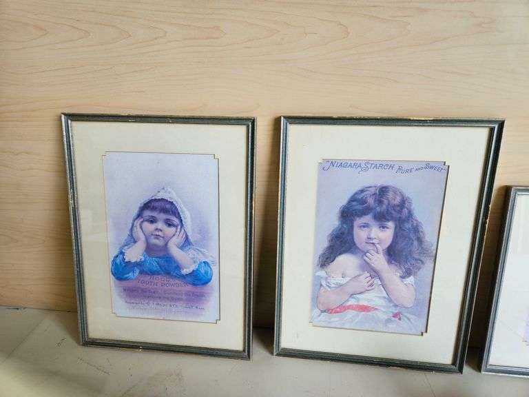 Vintage Prints, Tin Sign, View Masters - Lee Real Estate & Auction Service