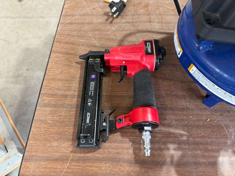 Campbell Hausfeld 1 Gal Air Compressor & 23ga Nailer - Lee Real Estate ...