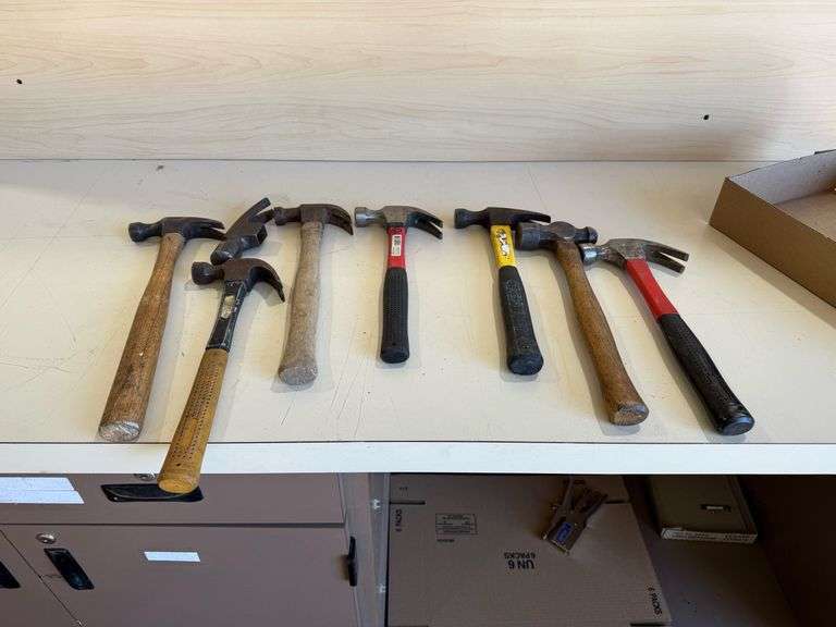 (7) Claw Hammers - Lee Real Estate & Auction Service