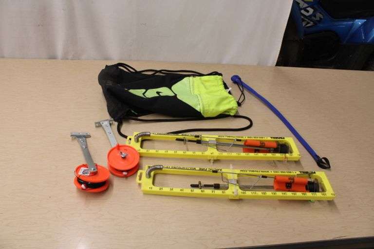 Tip ups & rattle reels - Lee Real Estate & Auction Service