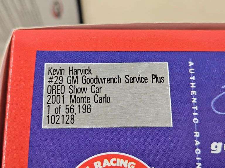 (3) Nascar Diecast Race Cars - Lee Real Estate & Auction Service