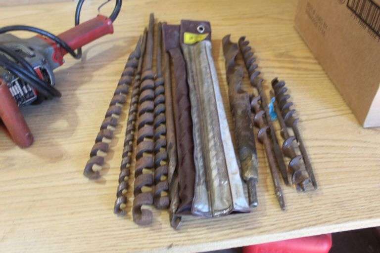 Milwaukee HD elec. Hole Hog w/auger bits - Lee Real Estate & Auction ...