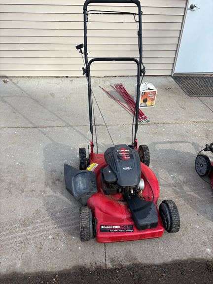 22" Poulan Pro Push Mower - Lee Real Estate & Auction Service