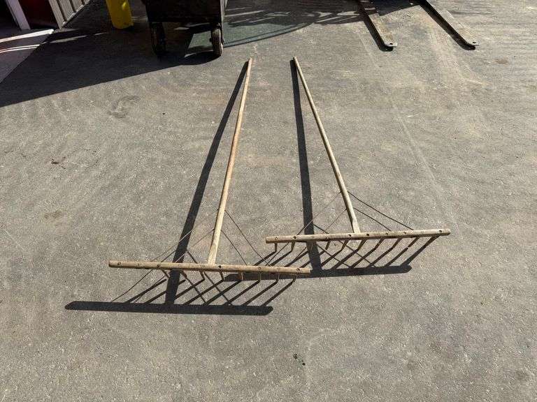 (2) Grain Rakes - Lee Real Estate & Auction Service
