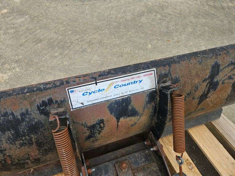 Cycle Country 46" Snowplow attach. - Lee Real Estate & Auction Service