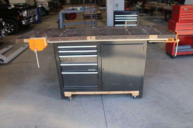 Craftsman tool chest/work bench - Lee Real Estate & Auction Service