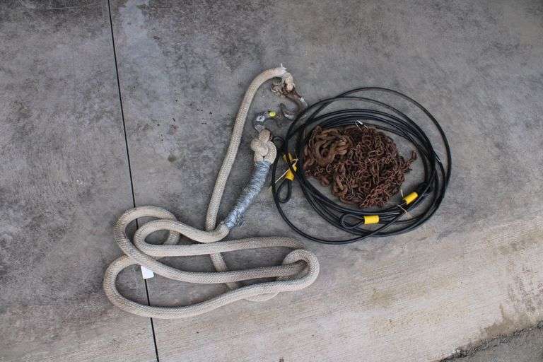 Tow rope, chain & cable - Lee Real Estate & Auction Service