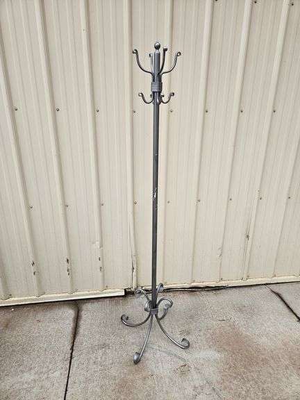 Metal Coat Rack - Lee Real Estate & Auction Service