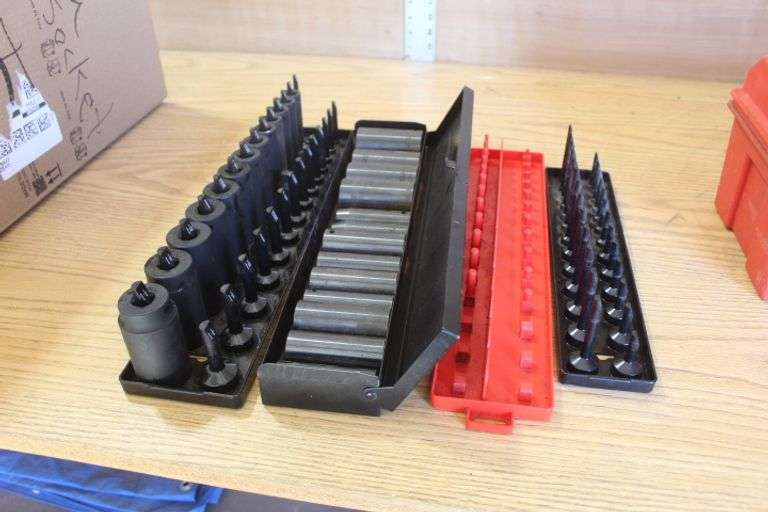 2 sets of deep well impact sockets & organizers - Lee Real Estate ...