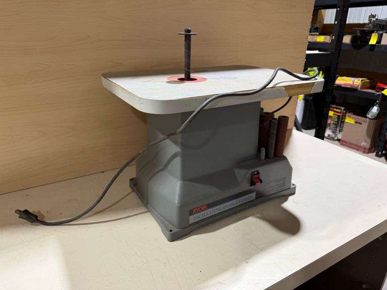 Ryobi Oscillating Spindle Sander - Lee Real Estate & Auction Service
