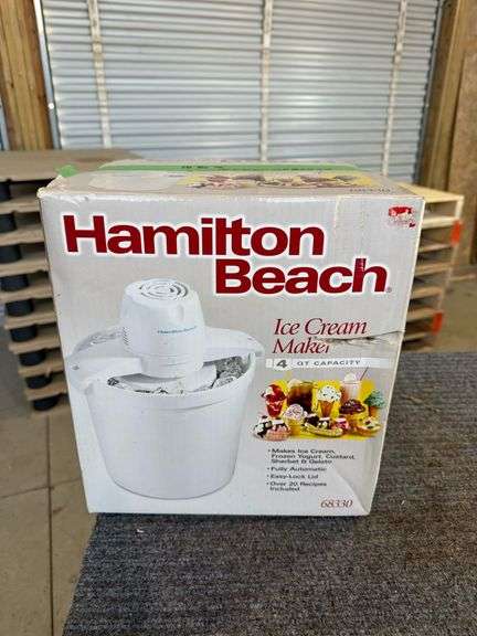 HB Ice Cream Maker - New or Like New - Lee Real Estate & Auction Service