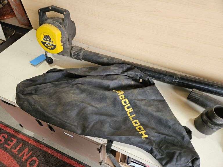 Eager Beaver Electric Leaf Blower/Vac. - Lee Real Estate & Auction Service
