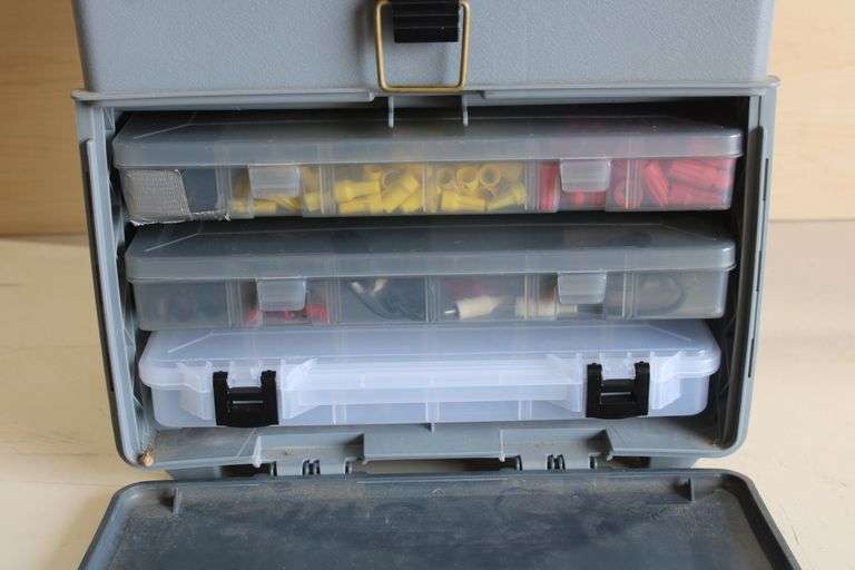 15" Plano tackle box organizer of electrical supplies - Lee Real Estate ...