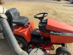Simplicity Riding Lawn Mower w/ Bagger - Project - Lee Real Estate ...