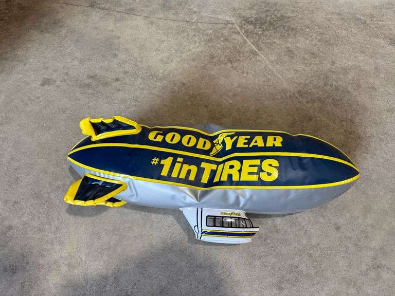Inflatable Good Year Blimp - Lee Real Estate & Auction Service