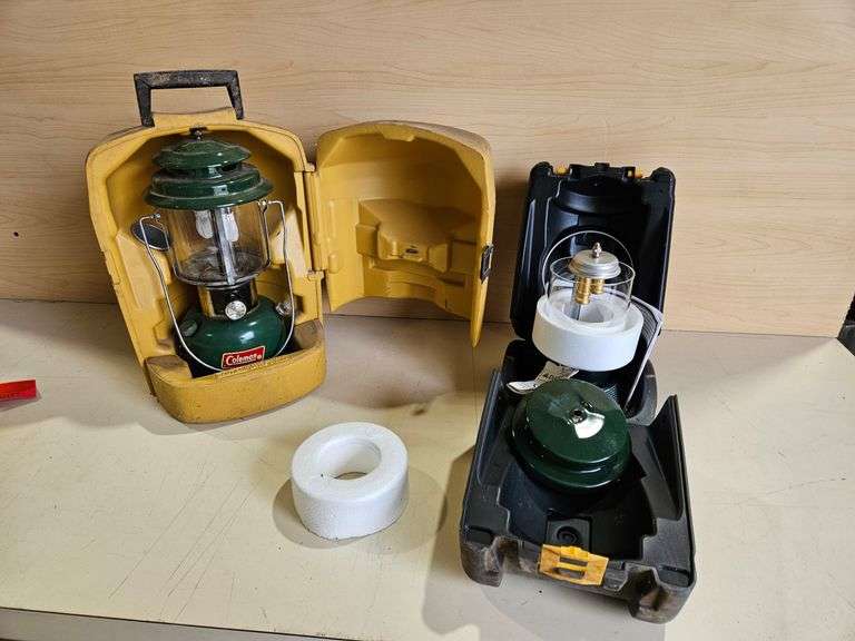 (2) Coleman Lanterns - Lee Real Estate & Auction Service