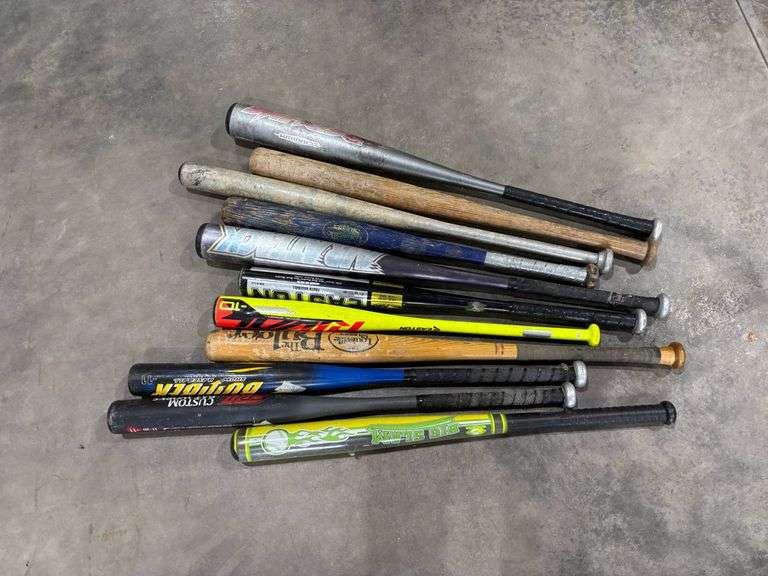Baseball Bats - Lee Real Estate & Auction Service