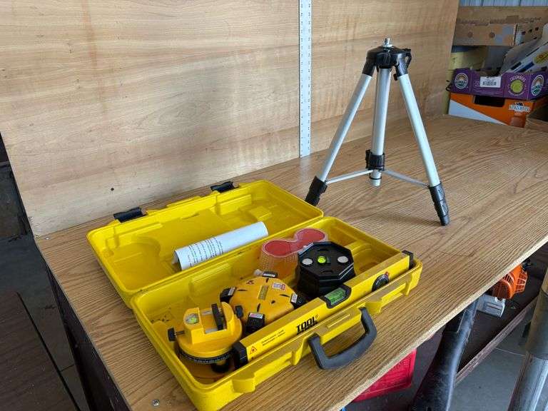 Tool Shop Laser Level Kit - Lee Real Estate & Auction Service
