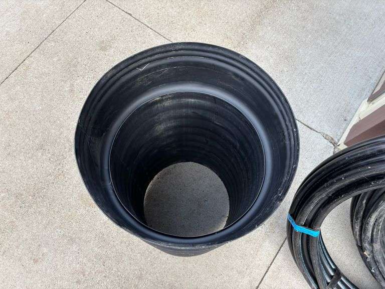 (2) Rolls of Water Line & Culvert - Lee Real Estate & Auction Service