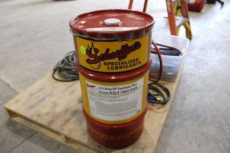 120 lbs of new Schaeffer's grease, 15 gal. can - Lee Real Estate ...
