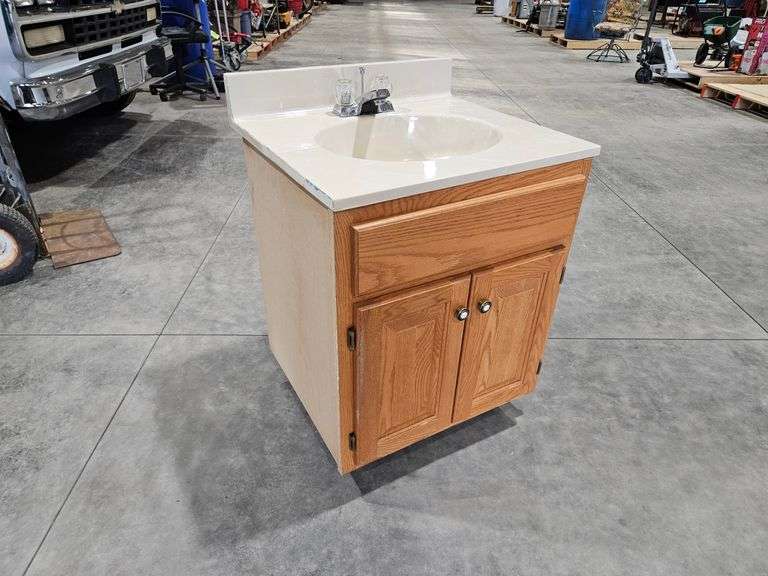 Vanity with Sink - Lee Real Estate & Auction Service