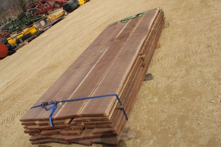 Rough sawn Black Walnut lumber - Lee Real Estate & Auction Service