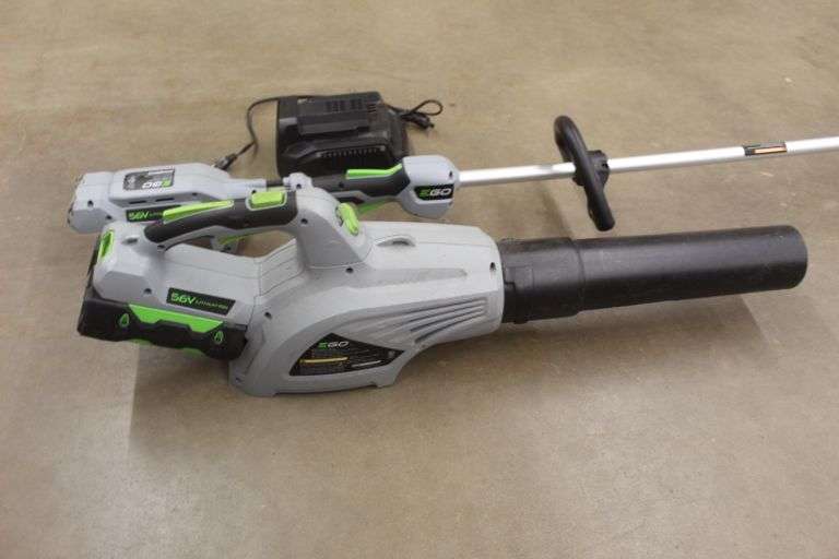 EGO 56v cordless leaf blower & string trimmer - Lee Real Estate ...