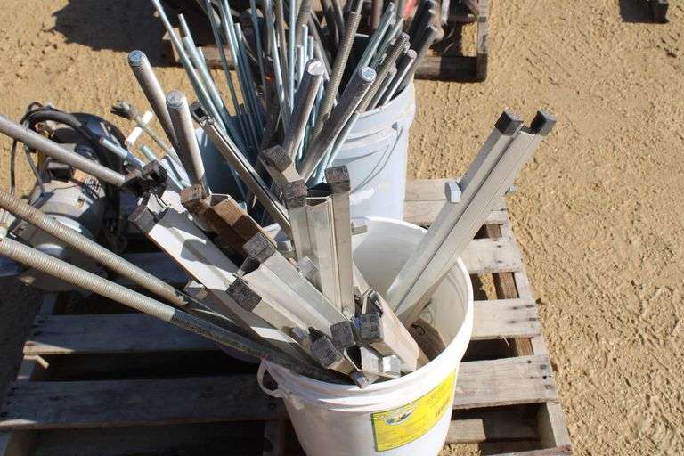 3 - 5 gal. pails of Ready rod & alum. stock - Lee Real Estate & Auction ...