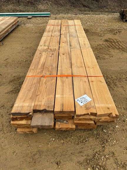 (25) Pine 2 x 8 x 12 1/2 Boards - Lee Real Estate & Auction Service