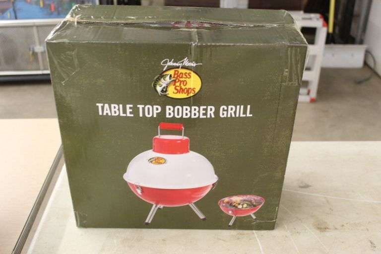 Bass Pro Shop 14" Table top bobber grill, new - Lee Real Estate ...