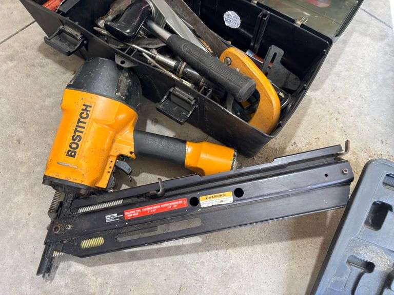 Bostitch air framing nailer & misc. tools - Lee Real Estate & Auction ...