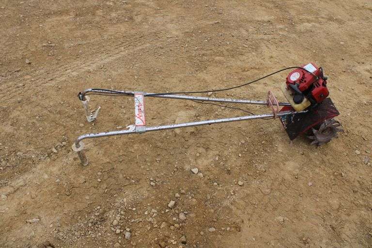 Mantis mini tiller, untested - Lee Real Estate & Auction Service