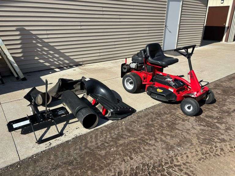 28" Snapper Riding Lawn Mower w/ Attachments - Lee Real Estate ...