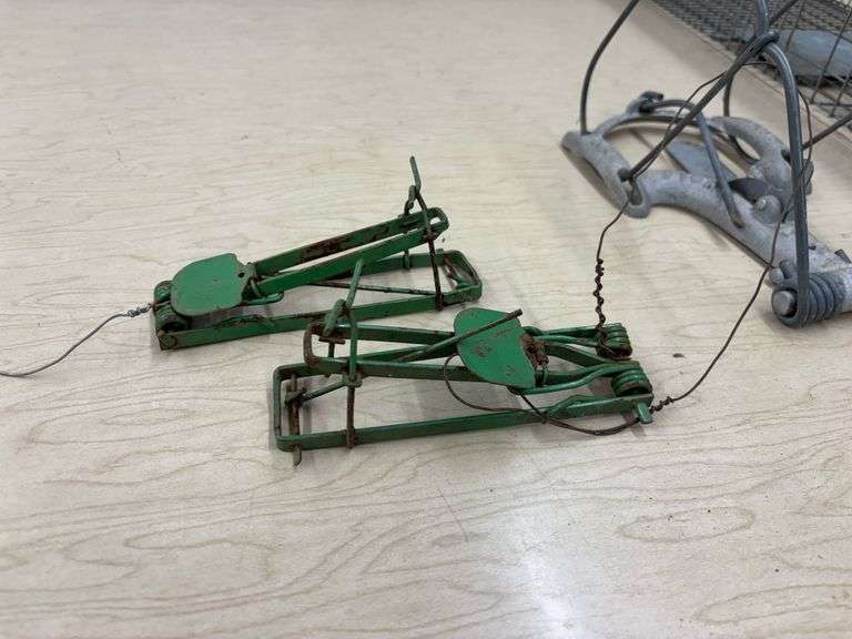 Live Trap, (3) Small Traps, Roll of Wire - Lee Real Estate & Auction ...