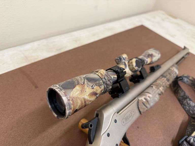Wolf .50 Cal Black Powder Rifle - Lee Real Estate & Auction Service