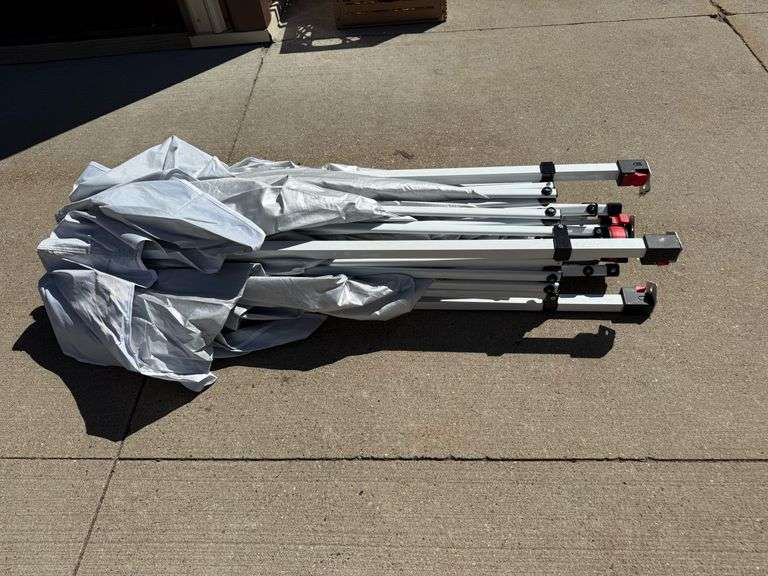 Collapsible Sun Canopy - Lee Real Estate & Auction Service