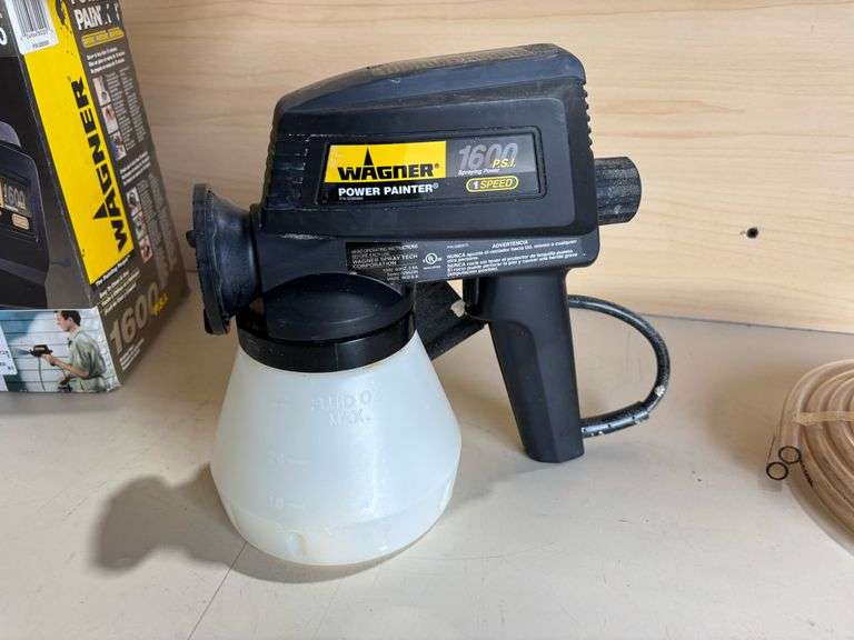 Wagner Paint Sprayer - Lee Real Estate & Auction Service