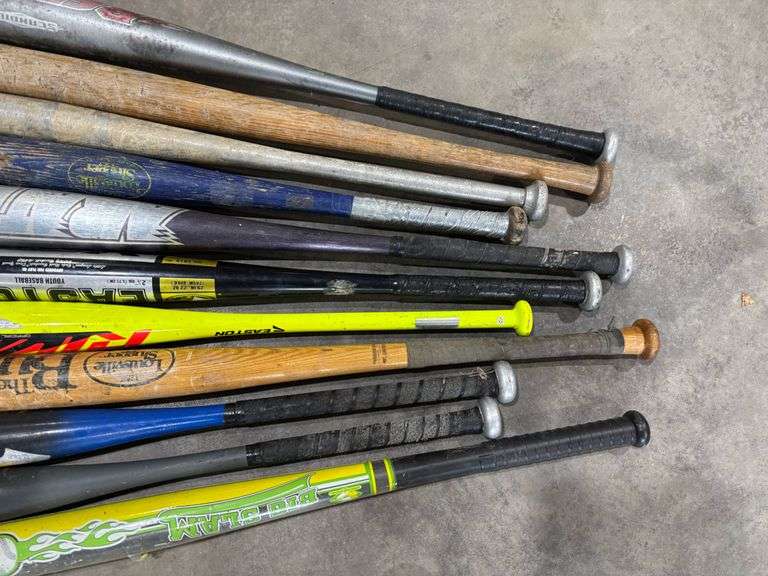 Baseball Bats - Lee Real Estate & Auction Service