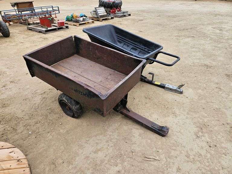 (2) Yard Trailers - Lee Real Estate & Auction Service