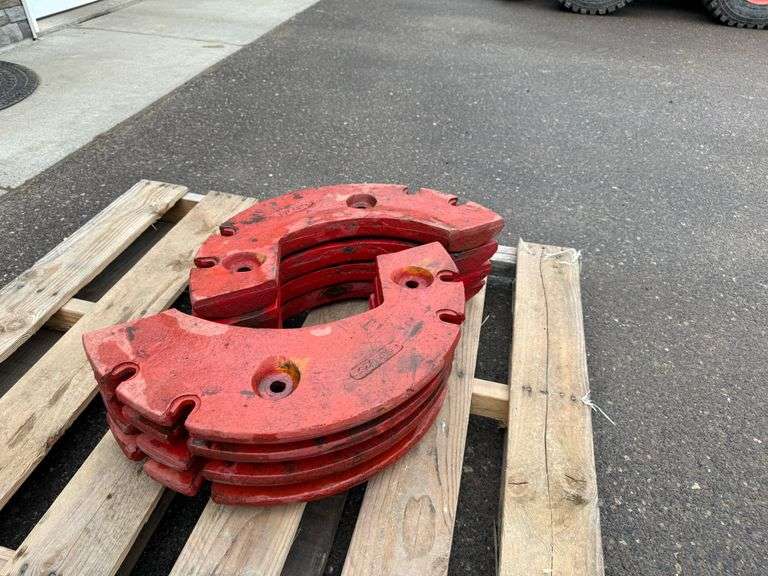 (2) Sets of IH Split Wheel Weights - Lee Real Estate & Auction Service