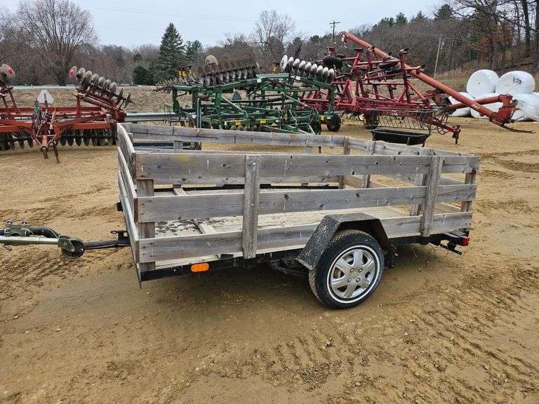 6ft x 9ft Single Axel Trailer - Lee Real Estate & Auction Service