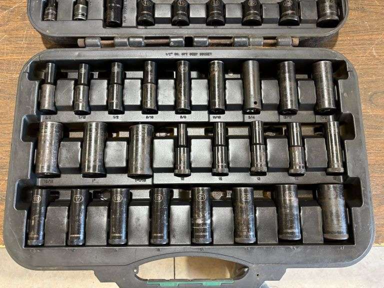 MasterForce Impact Socket Set - Lee Real Estate & Auction Service