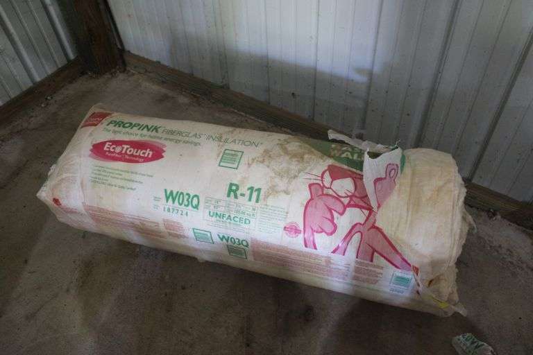 Package of R-11 Insulation - Lee Real Estate & Auction Service
