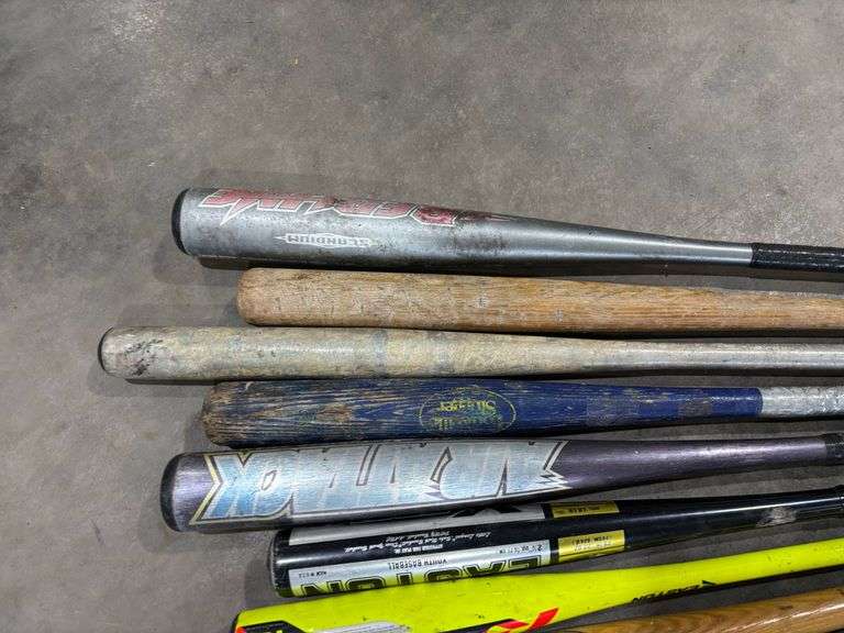 Baseball Bats - Lee Real Estate & Auction Service