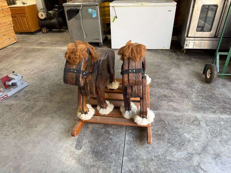 Double Rocking Horse - Lee Real Estate & Auction Service