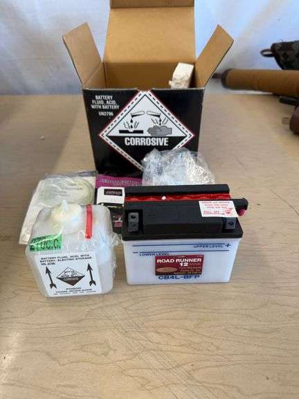 Road Runner 12v Battery - Lee Real Estate & Auction Service