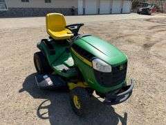 John Deere 130 Riding Lawn Mower - Lee Real Estate & Auction Service