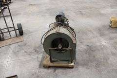 Squirrel cage fan w/1/4 hp. elec. motor - Lee Real Estate & Auction Service